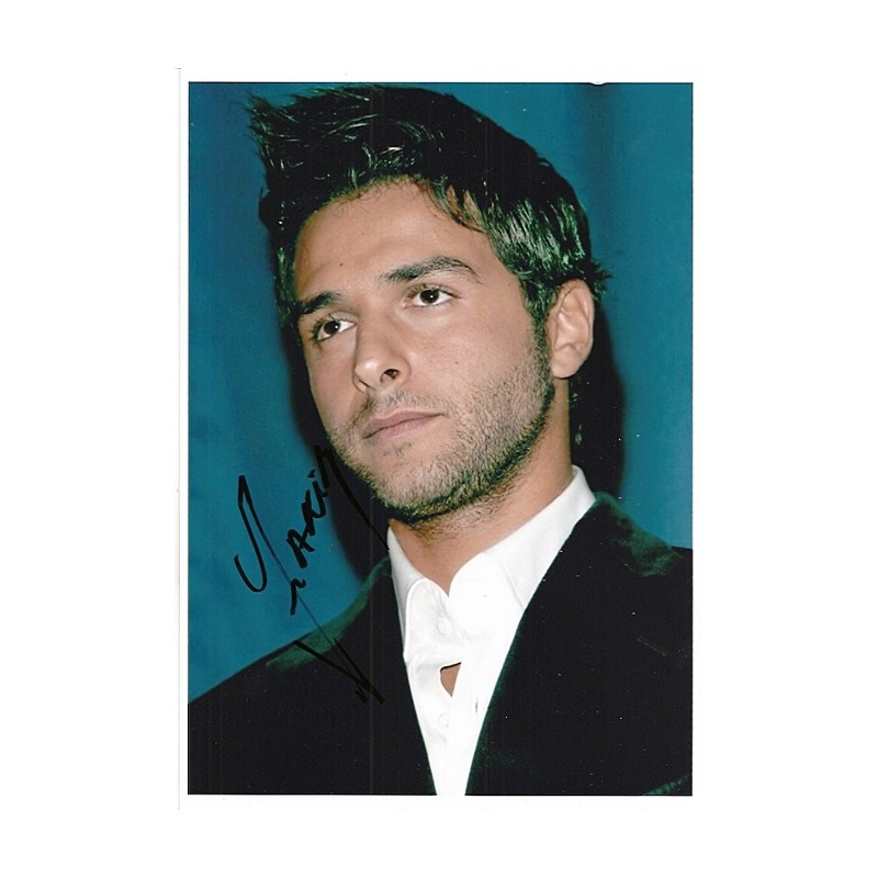 Autographe Maxim NUCCI / YODELICE