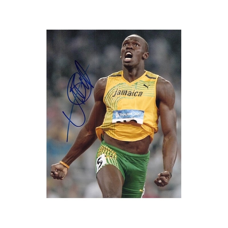Usain BOLT Autograph