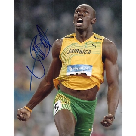 Usain BOLT Autograph