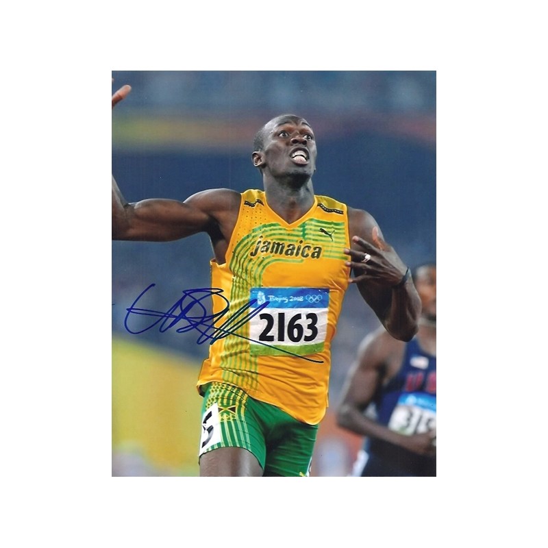 Usain BOLT Autograph