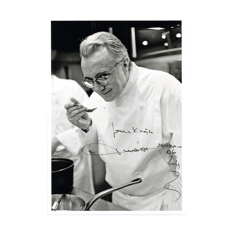 Alain DUCASSE Autograph