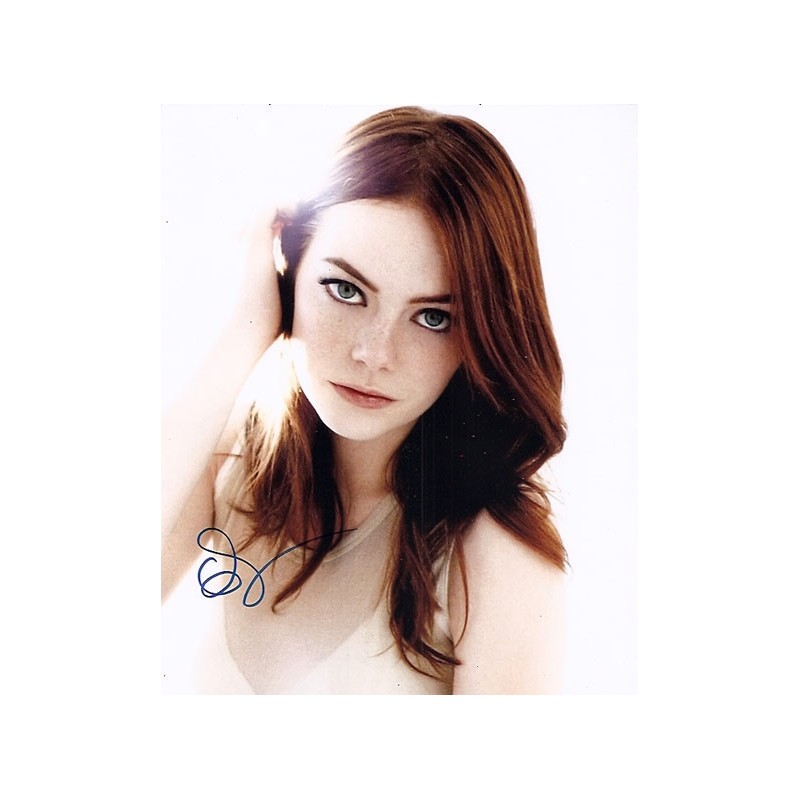 Emma STONE Autograph