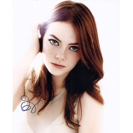 Emma STONE Autograph