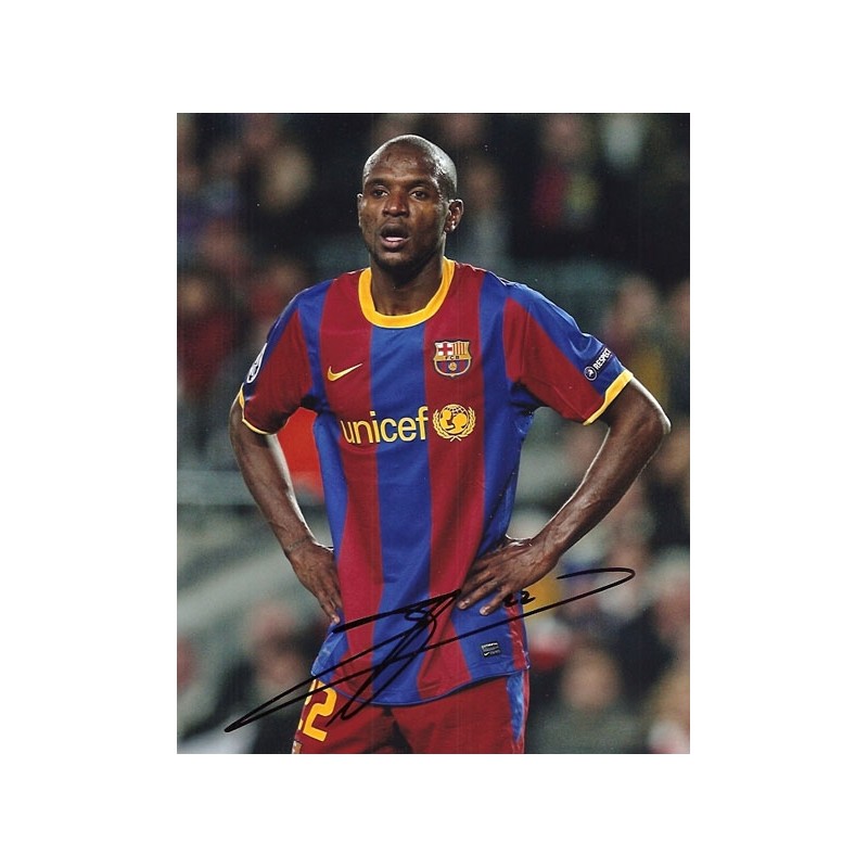 Eric ABIDAL Autograph