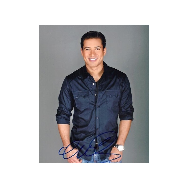 Mario LOPEZ Autograph