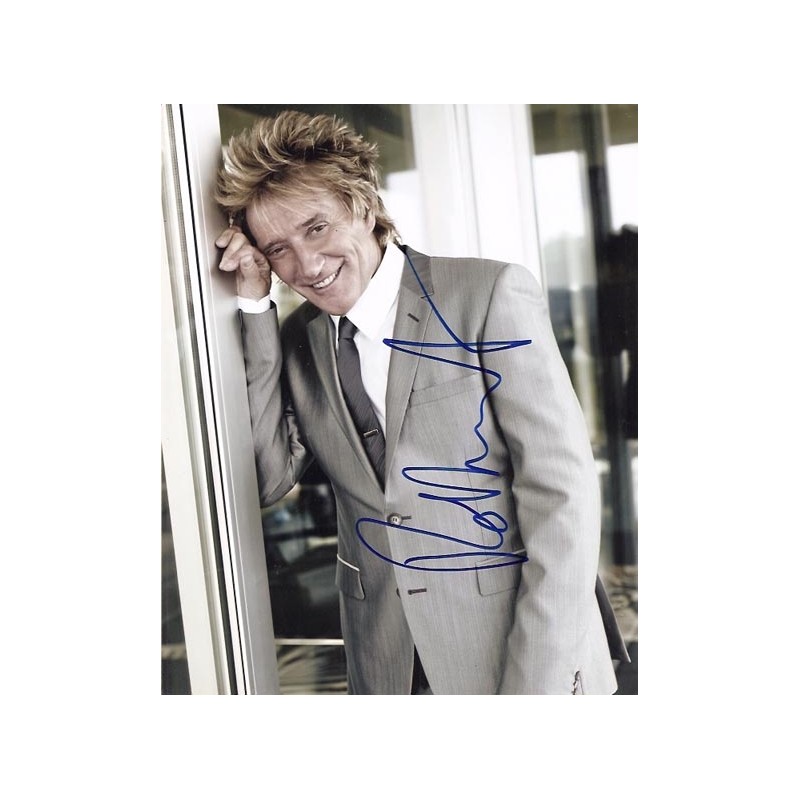 Rod STEWART Autograph