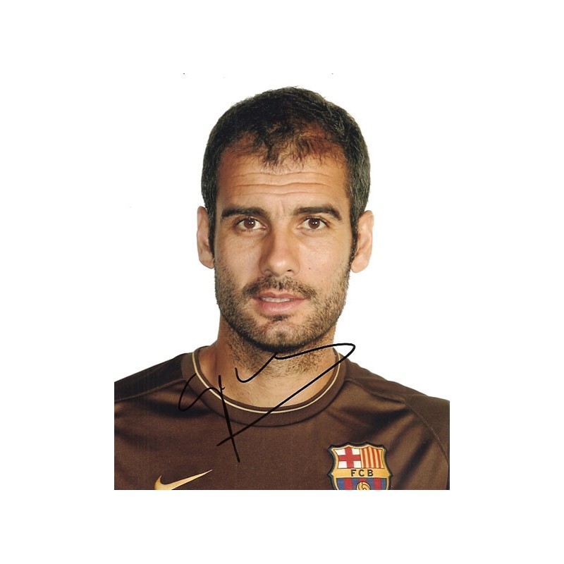 Autographe Josep GUARDIOL