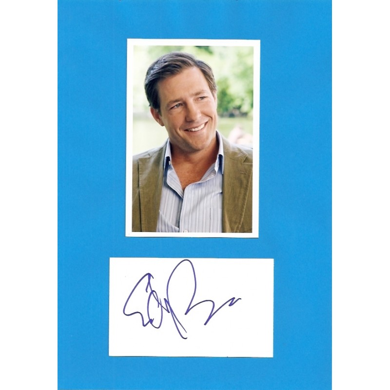 Edward BURNS Autograph