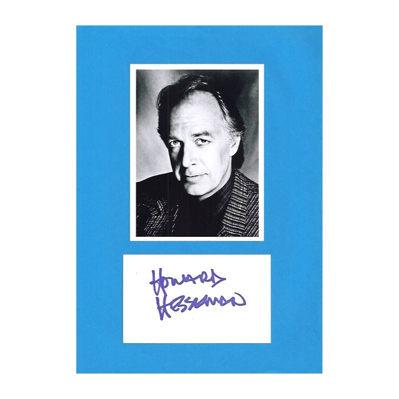 Autographe Howard HESSEMAN