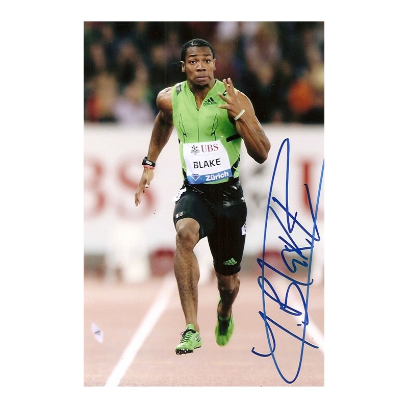 Yohan BLAKE Autograph