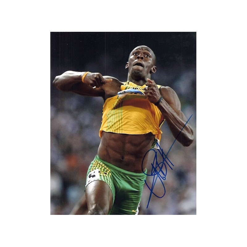 Usain BOLT Autograph