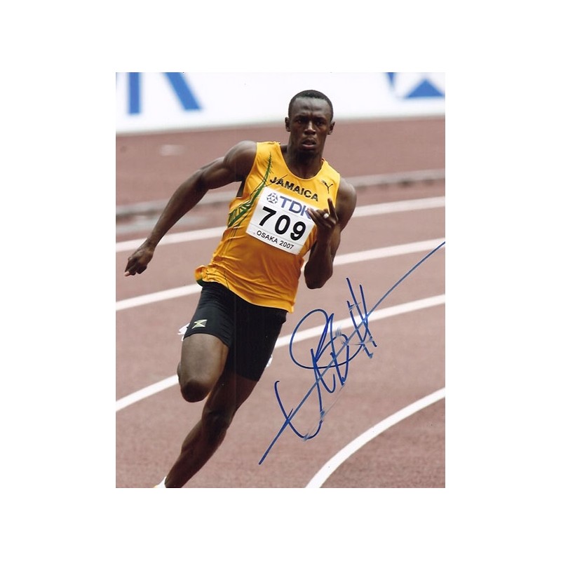 Usain BOLT Autograph