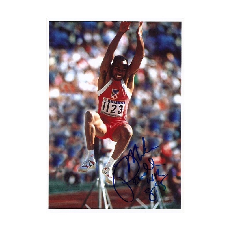 Autographe Mike POWELL