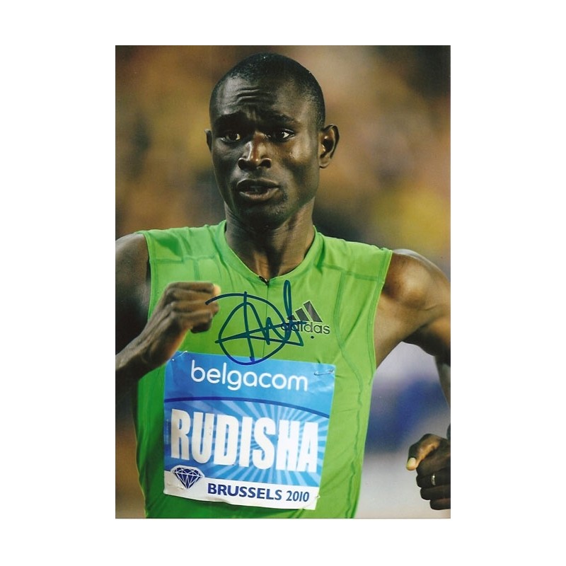 David RUDISHA Autograph