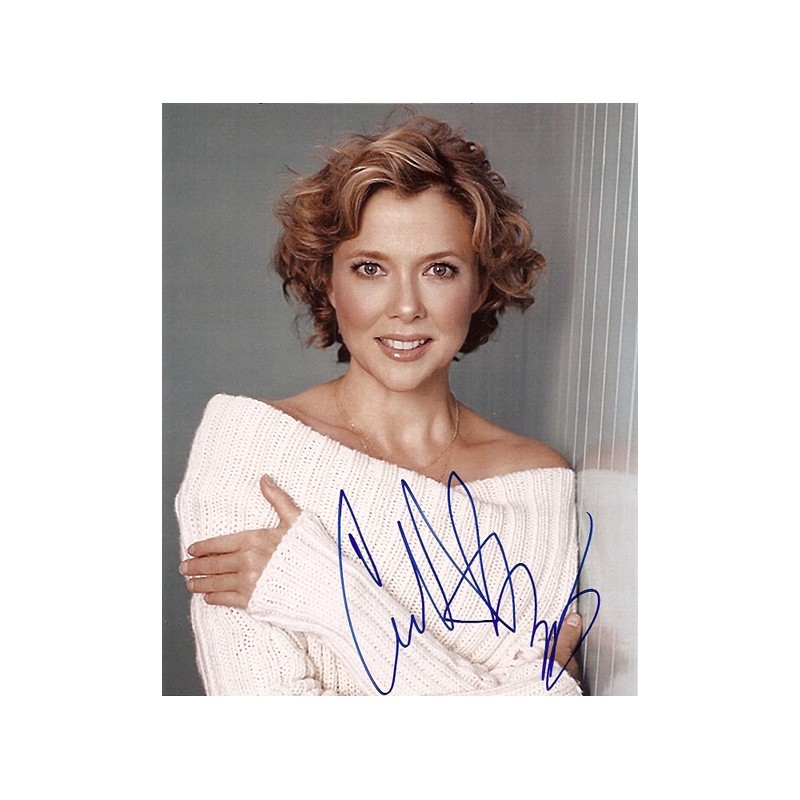 Annette BENING Autograph