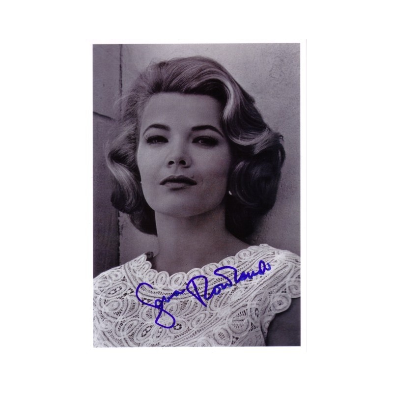 Autographe Gena ROWLANDS
