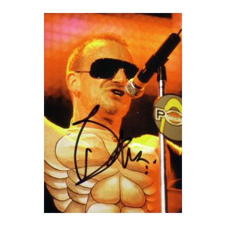 BONO - U2 Autograph